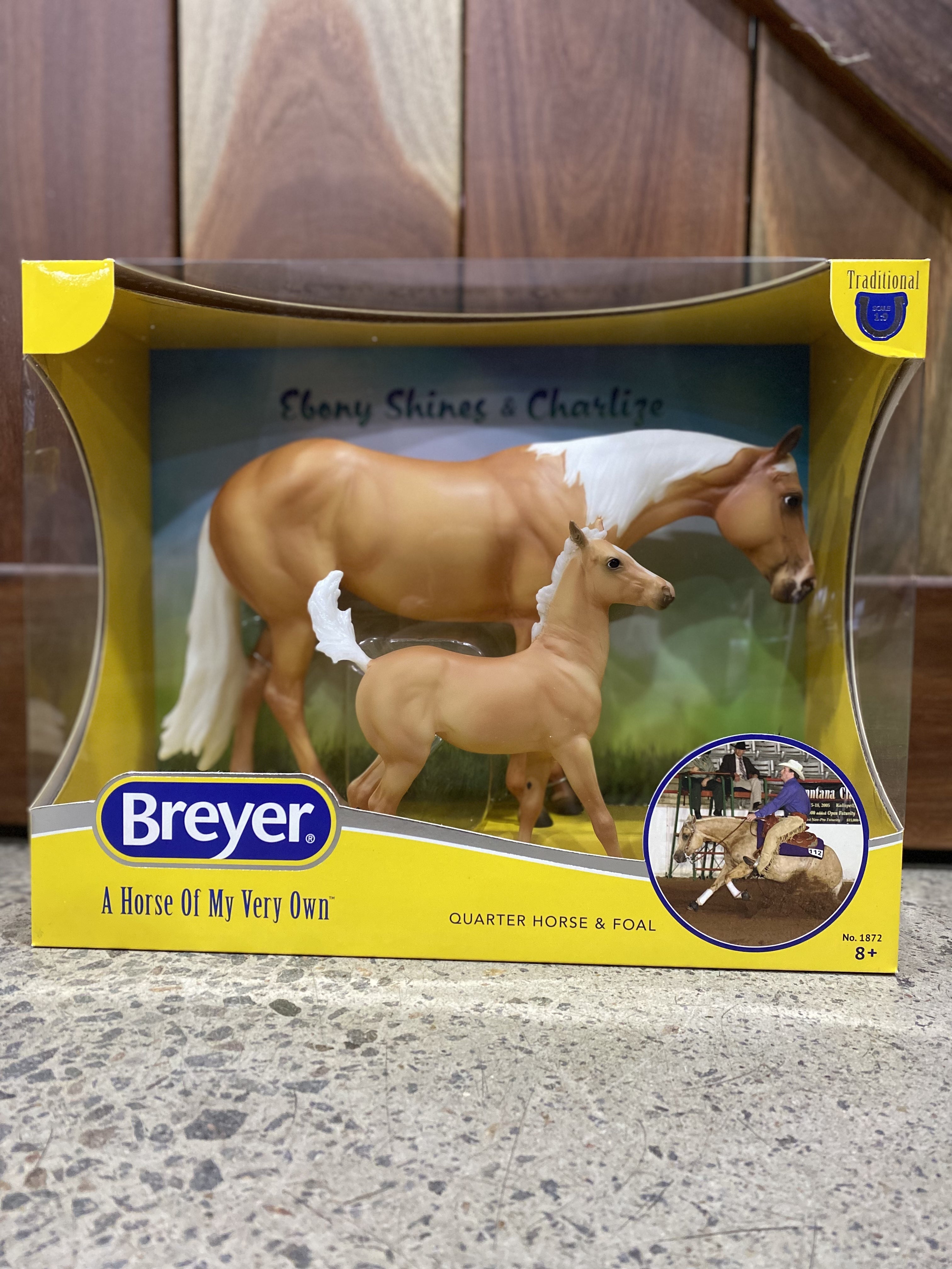 Breyer Traditional Ebony Shines and Charlize – Ranch House Australia